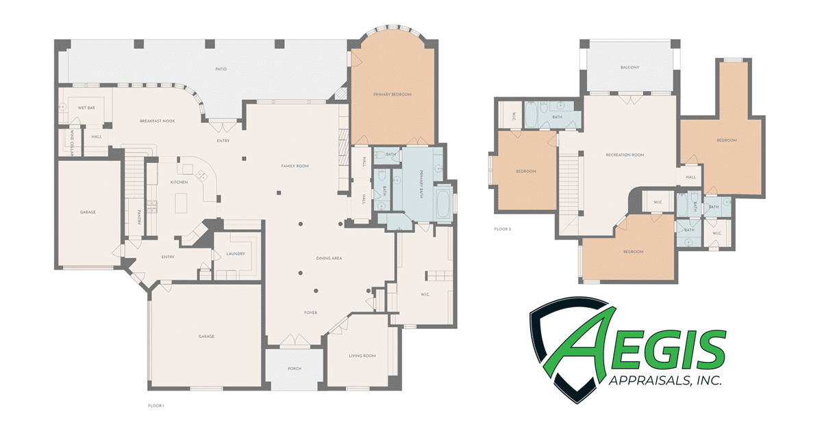 House Measuring & Floor Plans | Aegis Appraisals, Inc.
